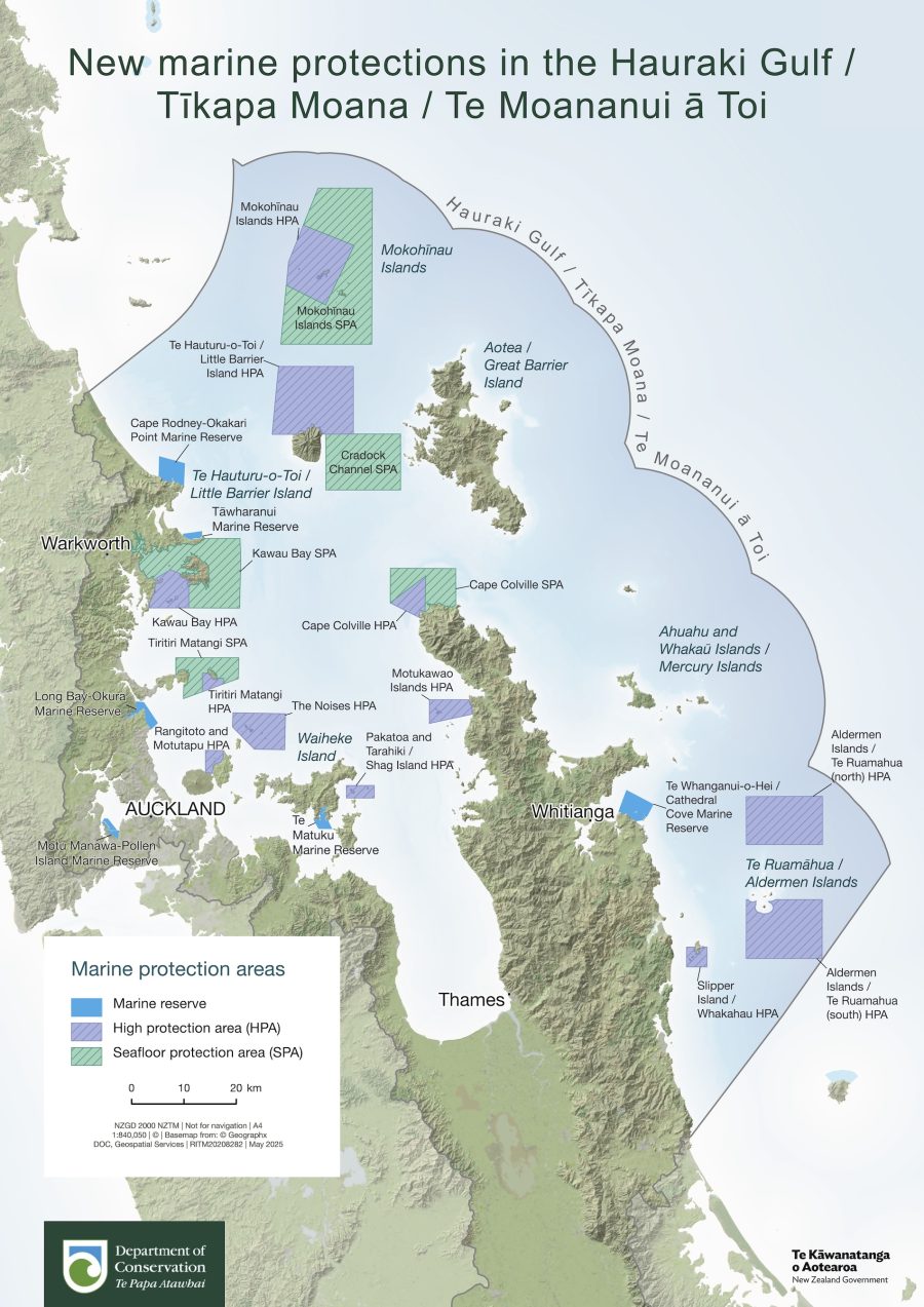 New no-fishing zones arrive in the Hauraki Gulf this Weekend – Great ...